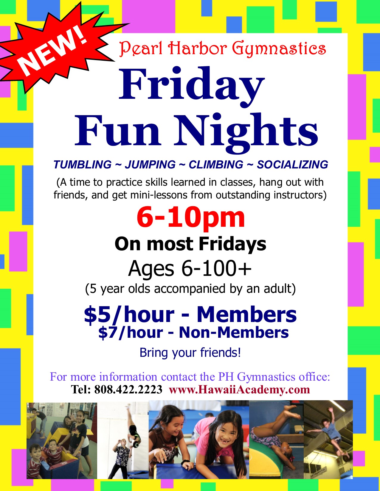 PEARL HARBOR GYM FRIDAY FUN NIGHTS | Hawaii Academy
